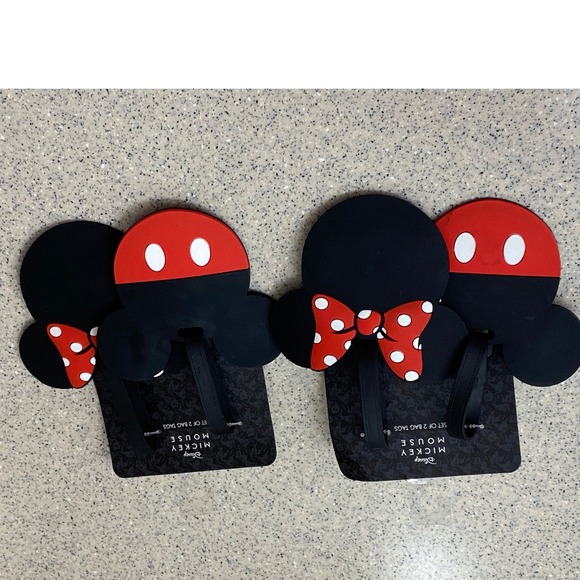 Disney | Bags | Disney Mickey And Minnie Mouse Set Of 2 Bag Luggage ...